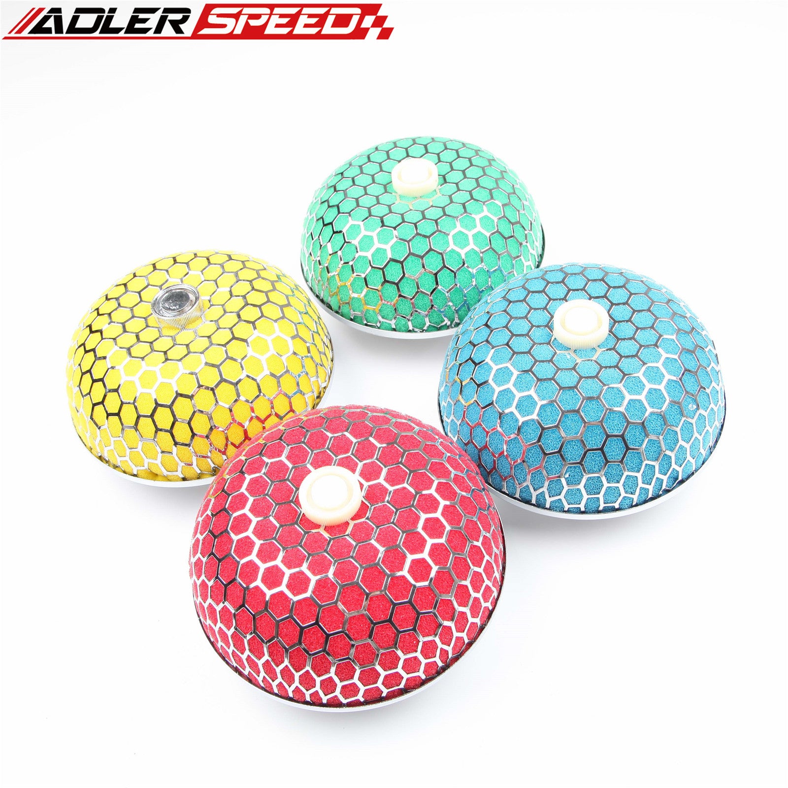 US SHIP 2.5''/ 3"/ 3.5" inch Mushroom Washable High Flow Mesh Cold Air