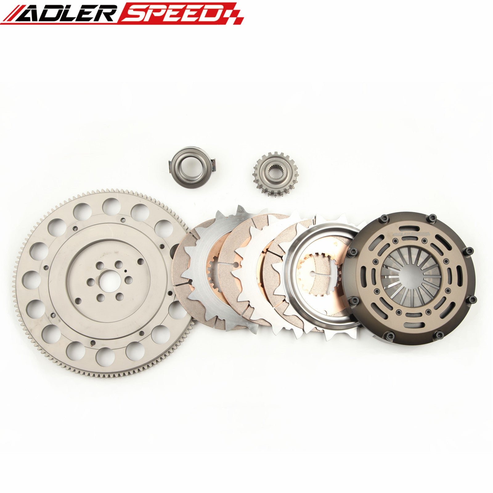 RACING CLUTCH TRIPLE DISC + FLYWHEEL KIT FOR 240SX 2.4L BASE LE SE KA2