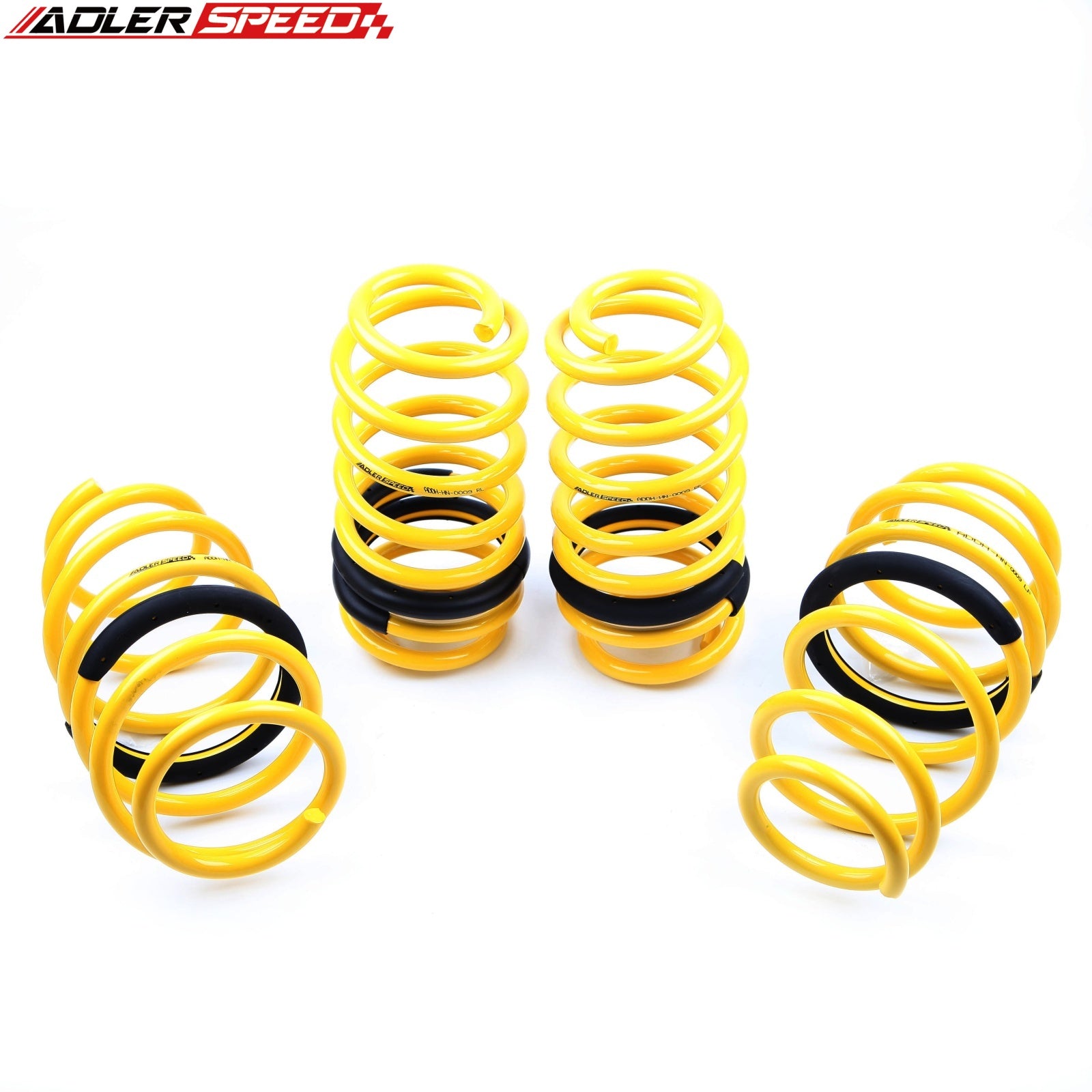 US SHIP ! ADLERSPEED 4PCS Suspension Lowering Springs Kit For HONDA CI