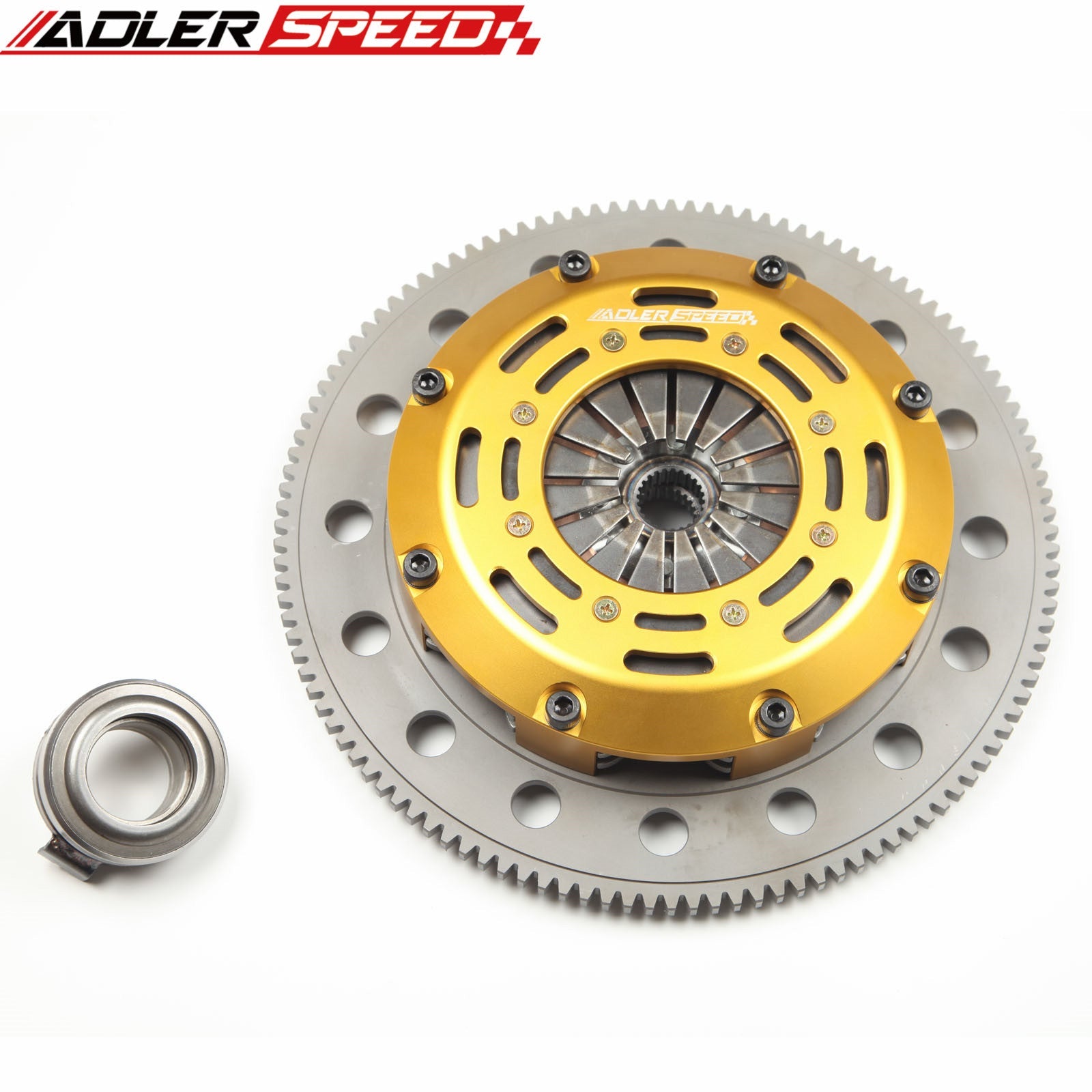 US SHIP ! Racing Clutch Twin Disc + Medium weight Flywheel Kit For Acu
