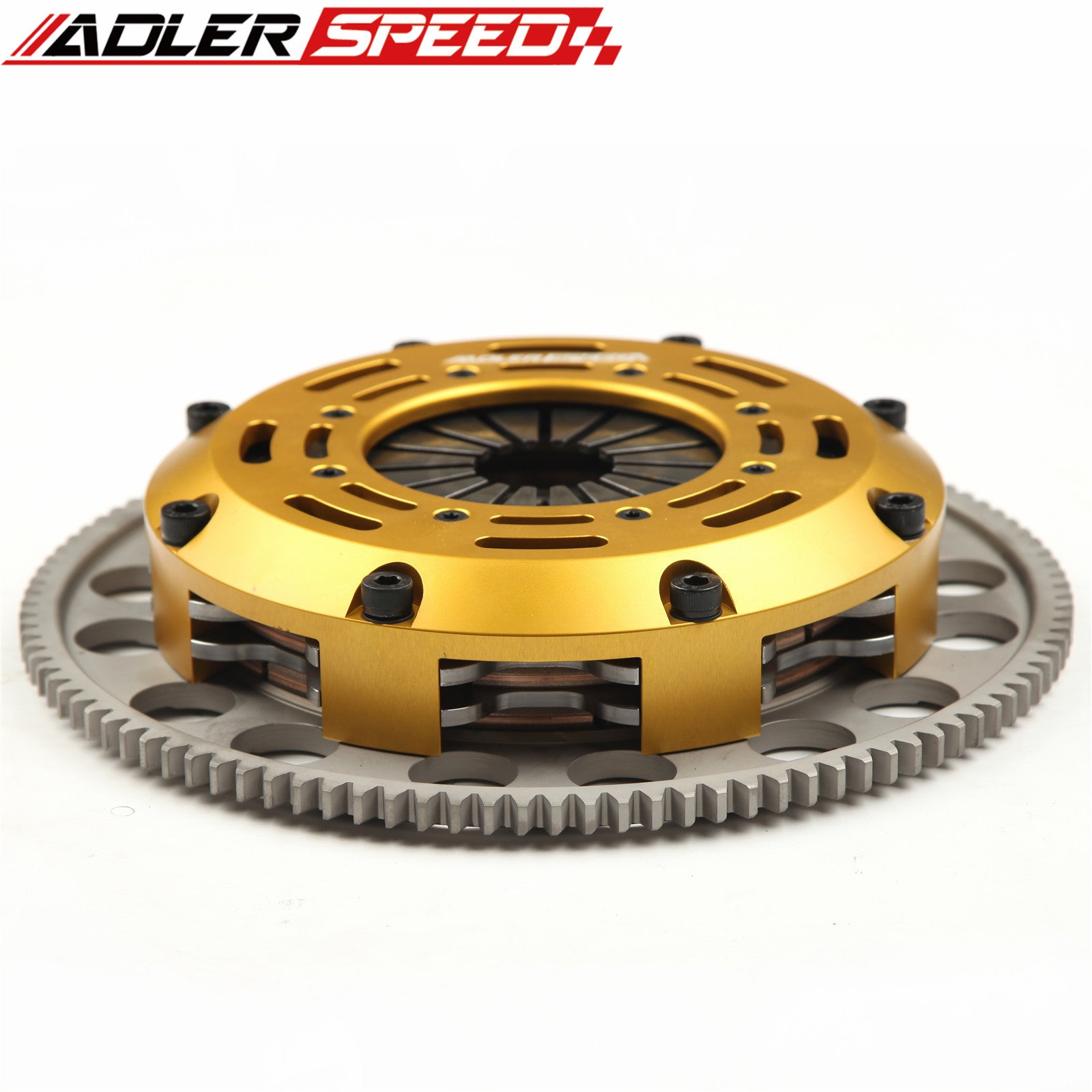 ADLERSPEED Racing Clutch Twin Disc Kit & Flywheel for Honda GE6 GE8 GK