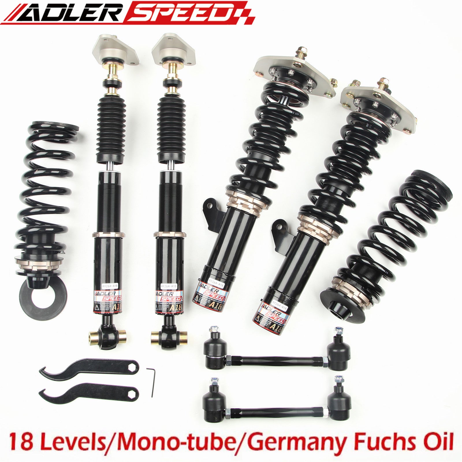 ADLERSPEED for BMW 3-Series RWD F30 12-18 Coilovers Suspension Kit 18