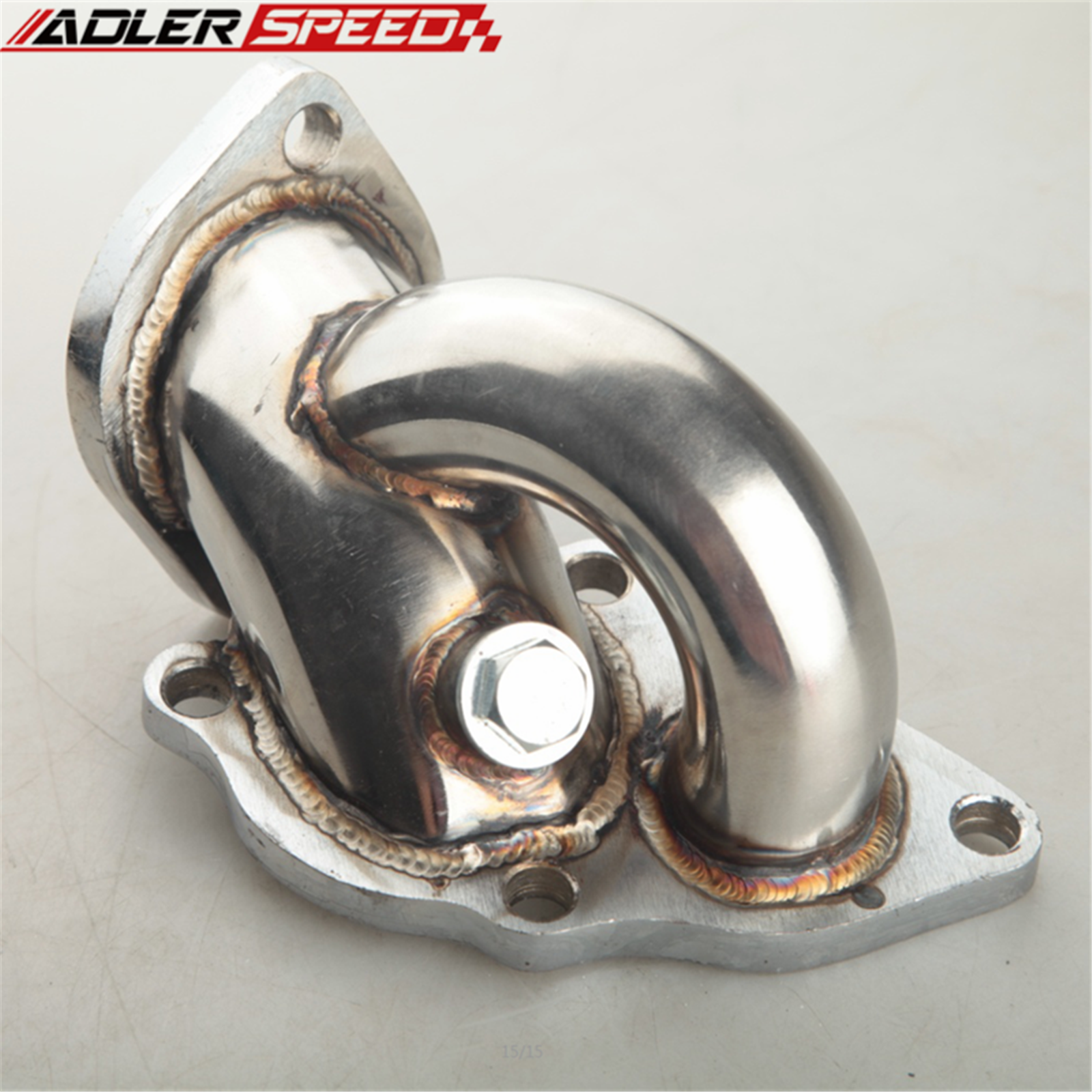 US SHIP For Mitsubishi DSM Turbo Outlet DumpPipe Elbow Exhaust 89-99 E