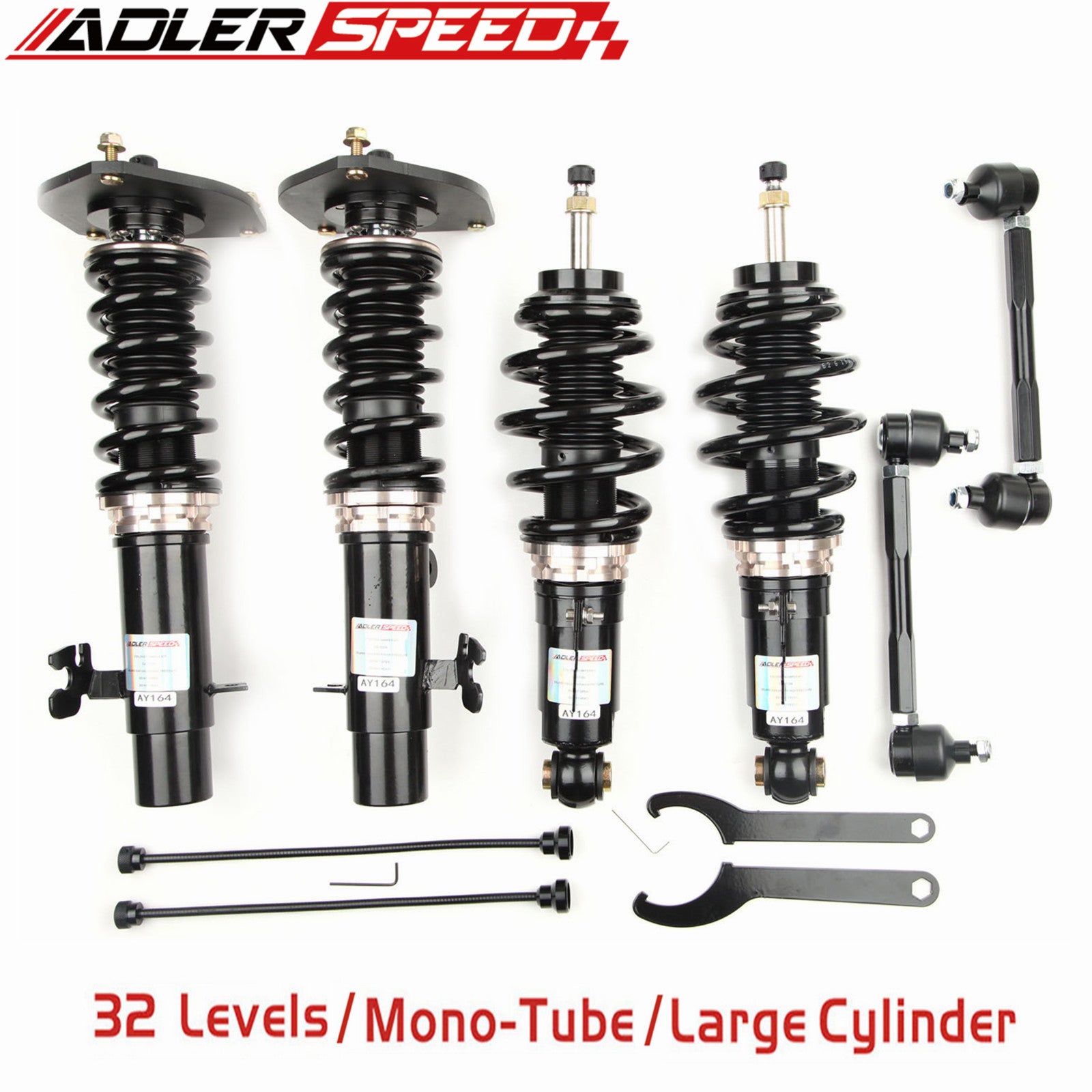 US SHIP ! 32 Level Mono Tube Coilover Suspension For Mini Cooper S(R53