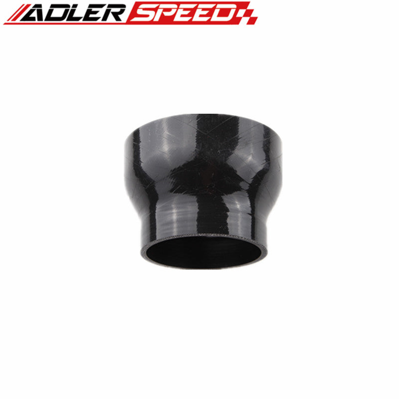 3Ply 4" To 2'' inch Straight Reducer 76.2mm Silicone Hose Coupler Pipe