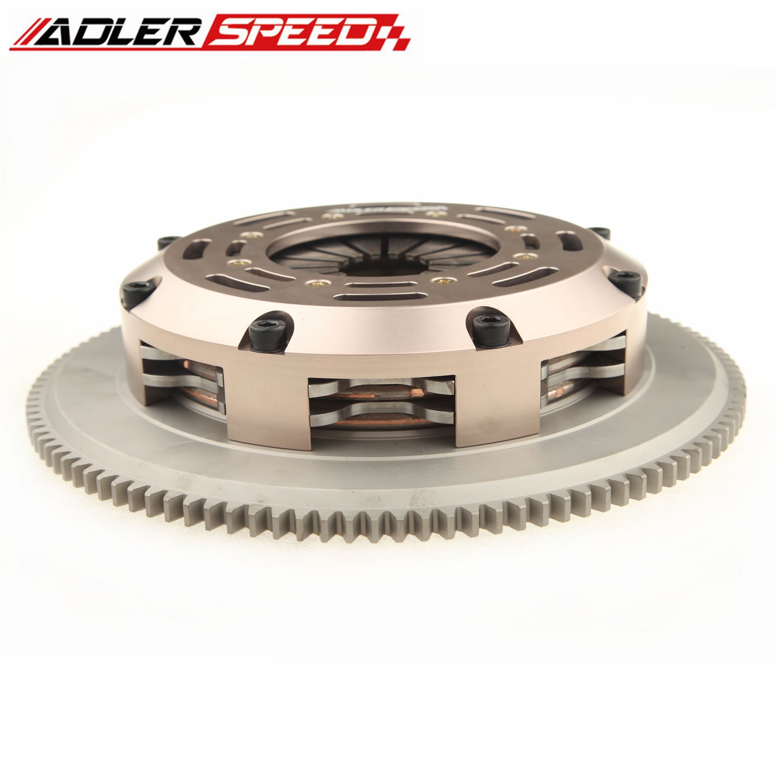 US SHIP ! ADLERSPEED Sprung Twin Disc Clutch Kit Standard For 2008-201