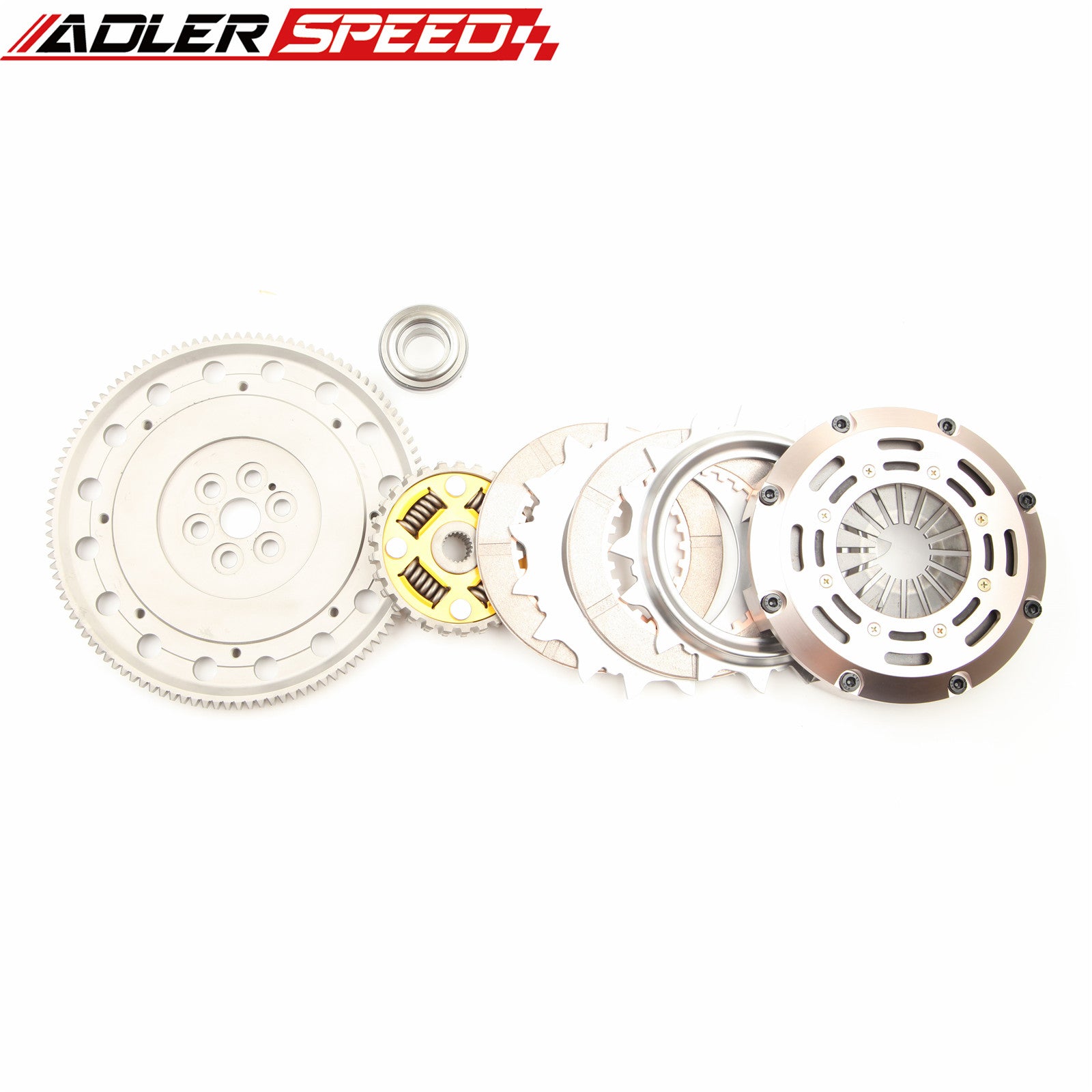 ADLERSPEED Sprung Clutch Twin Disc Medium WT For 1992-05 HONDA CIVIC D